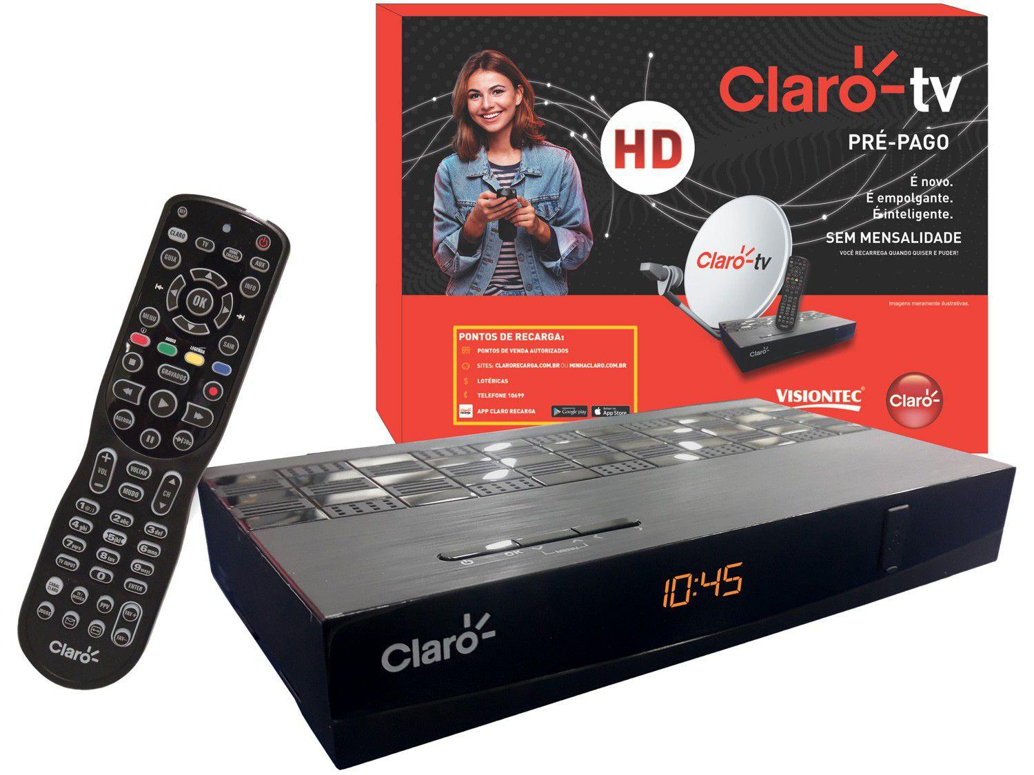 Receptor de TV Digital Claro N8770H Visiontec - Receptor - Magazine Luiza