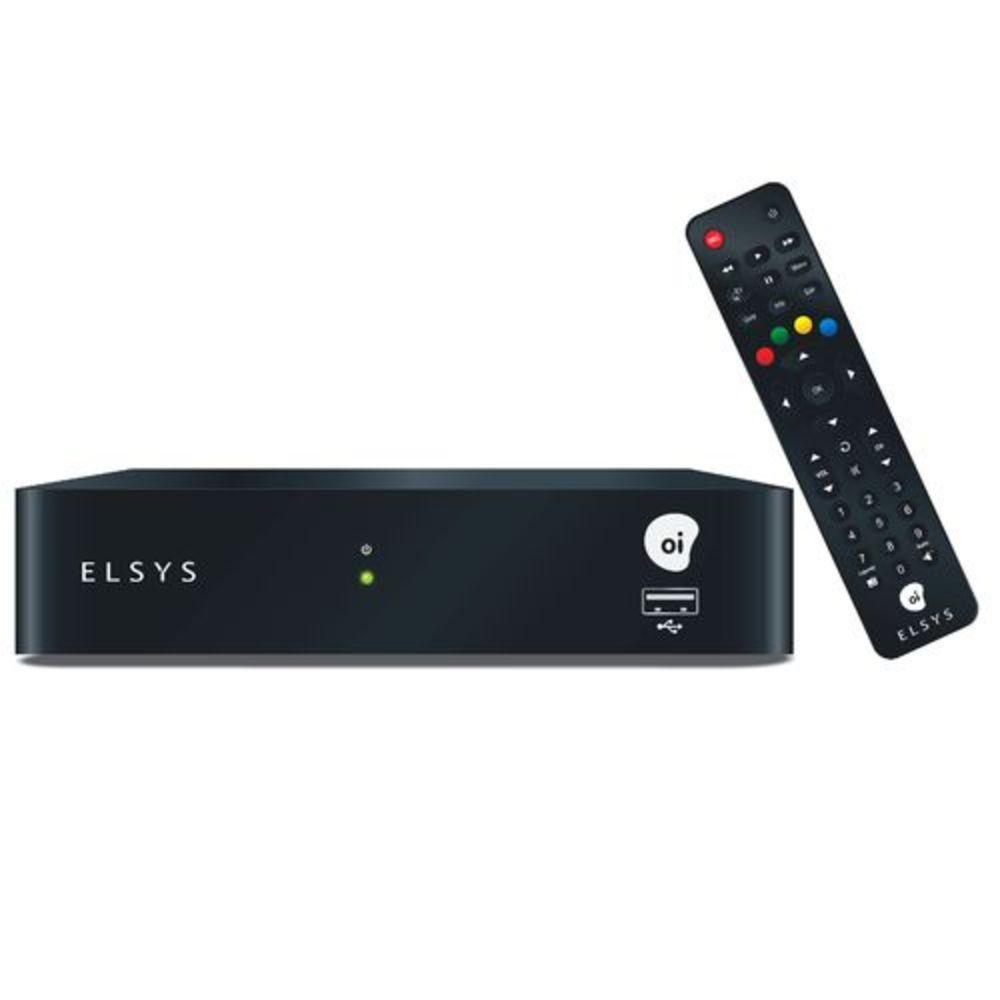 Receptor digital oi tv livre hd etrs37 - elsys - Receptor - Magazine Luiza