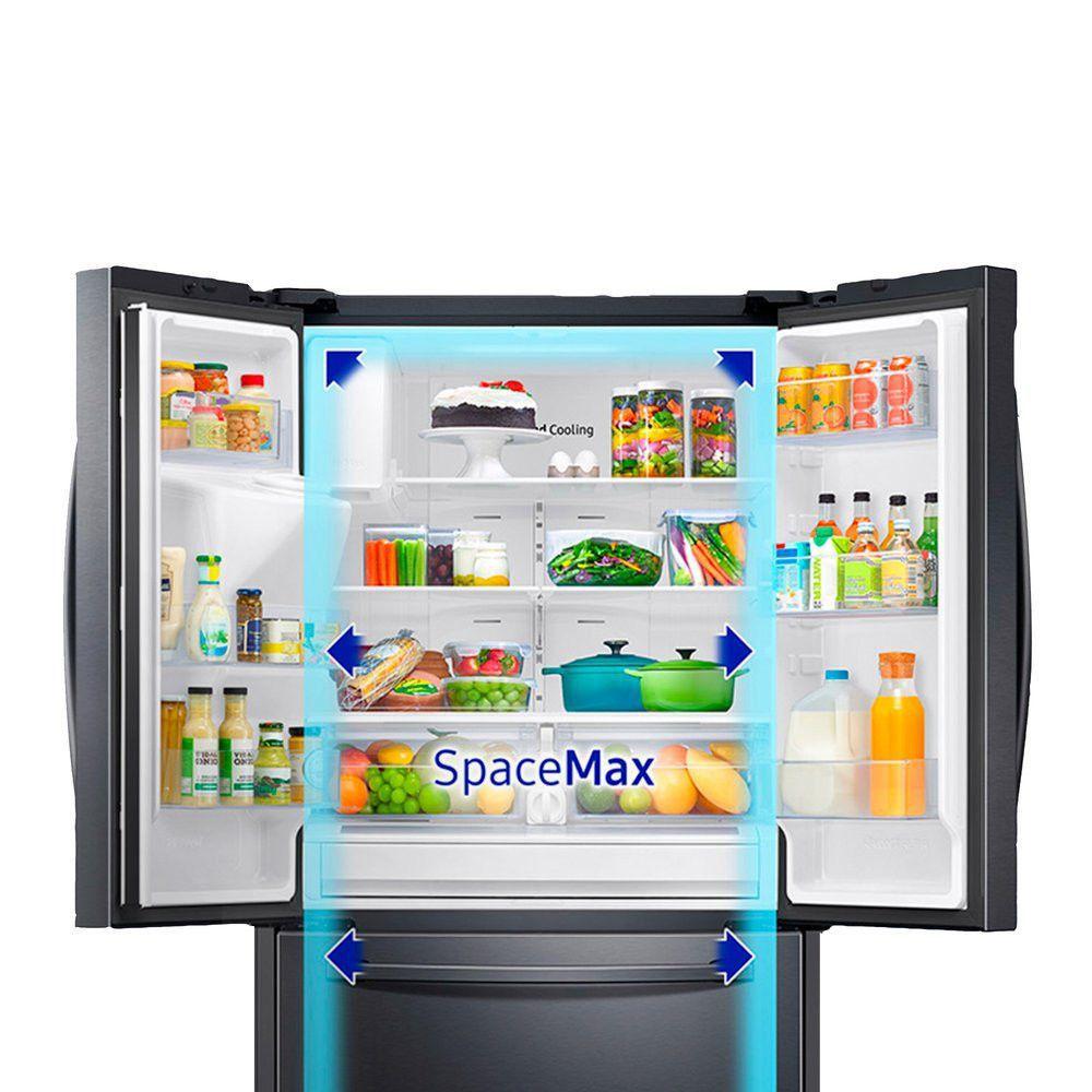 Refrigerador 614 Litros Frost Free RF27T5501SG Fdoor Wifi Samsung ...