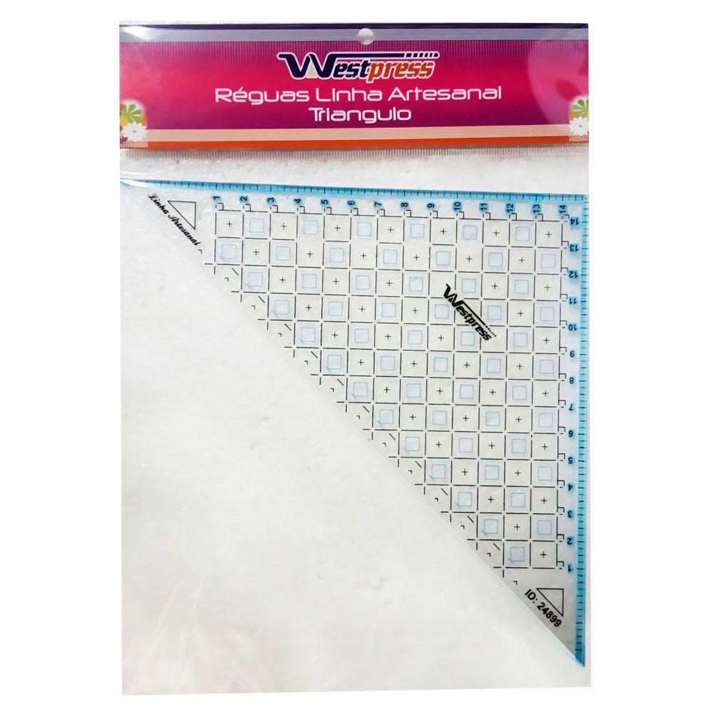 Régua Triangular para Patchwork - Westpress - Régua para Patchwork ...