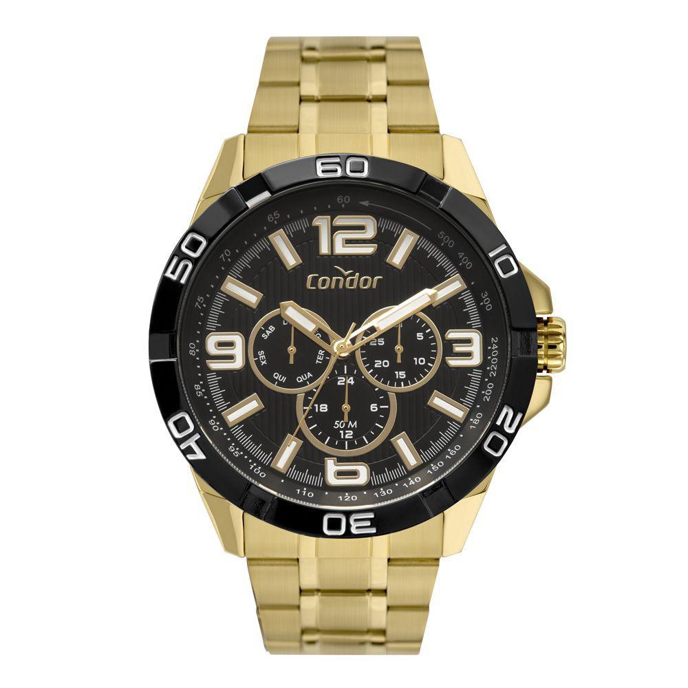 Relógio Condor Esportivo Civic Dourado CO6P29JNS4P Masculino - Relógio ...