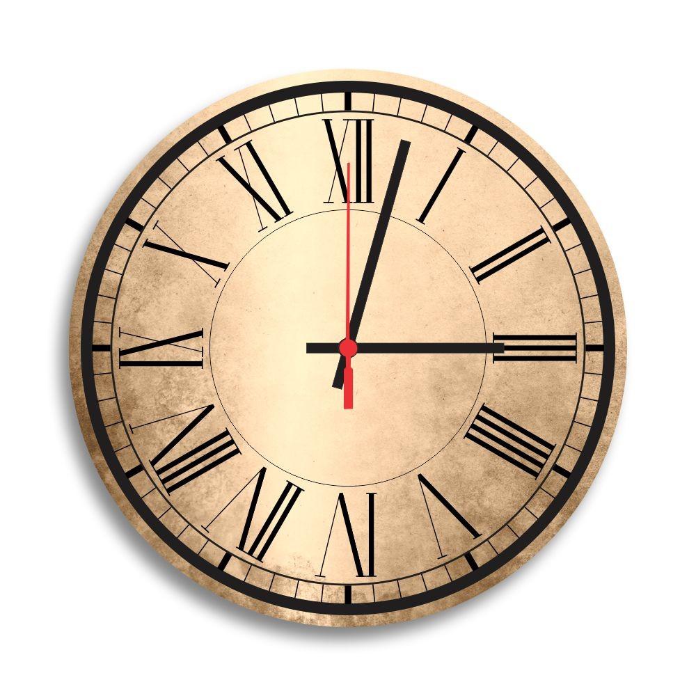 Relógio Em Números Romanos - LIBRAIN