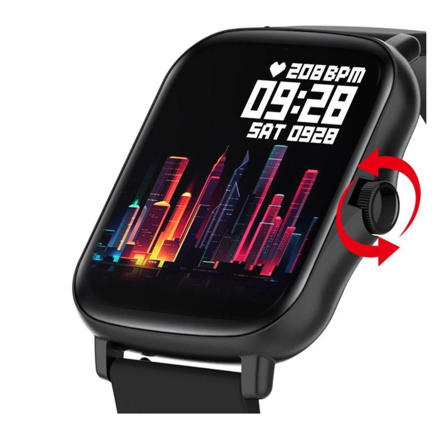 Relógio Inteligente Smartwatch P8 Plus Preto - Colmi - Smartwatch e ...