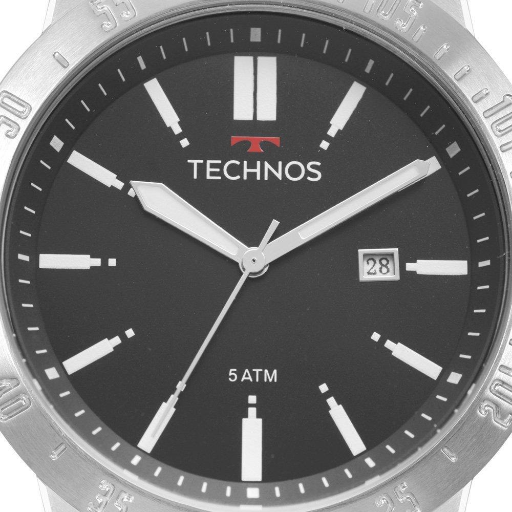 Relógio Technos Masculino Prata Perfomance Racer 2115MQT/1C Analógico 5 ...