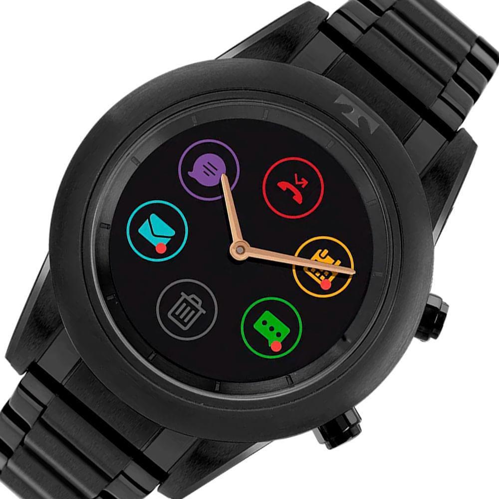 Relógio Technos SmartWatch Connect Duo Preto - P01AD/4P - Smartwatch e ...