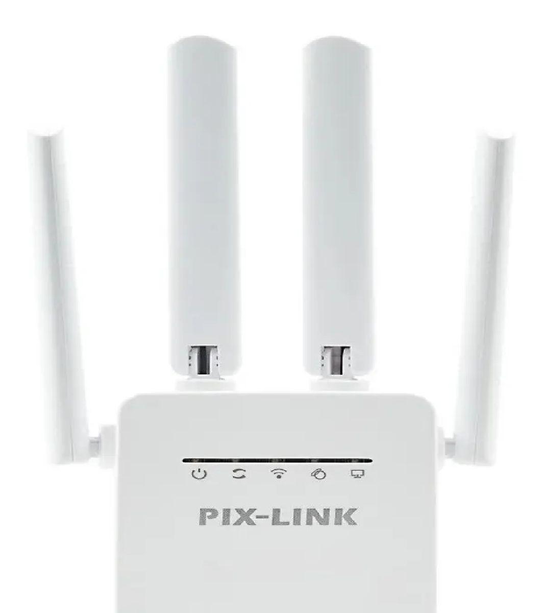 Repetidor Roteador Wifi 4 Antenas Amplificador Sinal - IT-BLUE ...