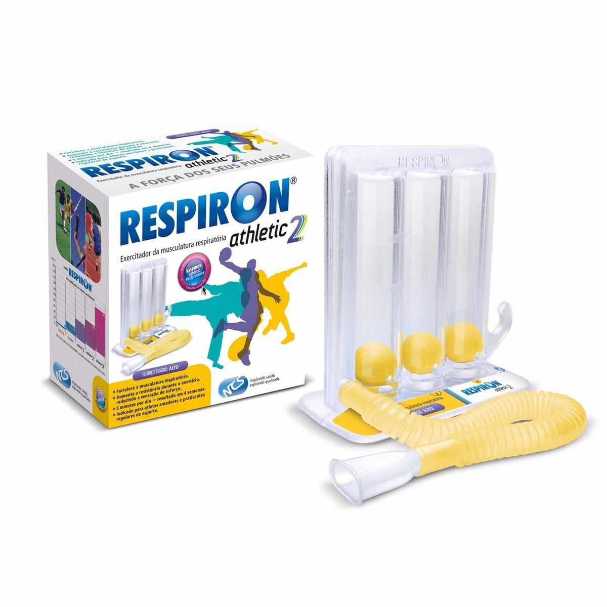 Respiron Athletic 2 Ncs Aparelho Fisioterapia Respiratória ...