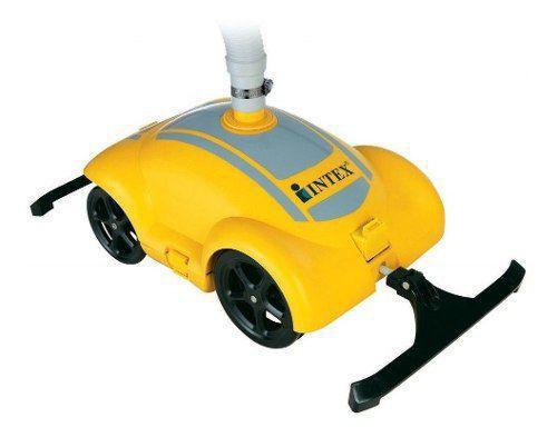 Robô Aspirador Limpador Automático de Piscinas Intex modelo Amarelo ...