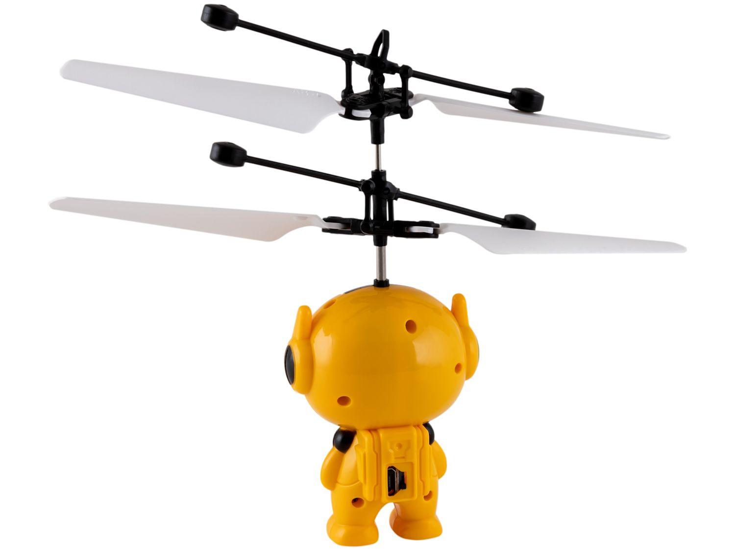 Robô Voador Infravermelho Fly Polibrinq