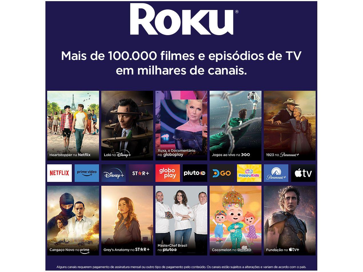 Roku Express Streaming Dual Band Full HD com Controle Remoto