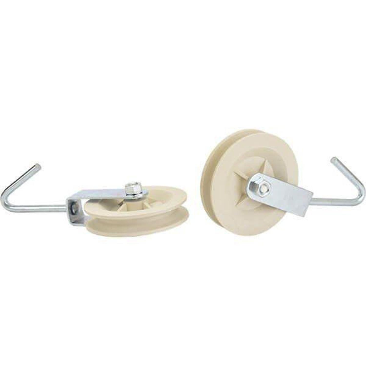 Roldana Para Varal Com Gancho 80mm (Com 02 Peças) G.S Metalúrgica - G.S ...