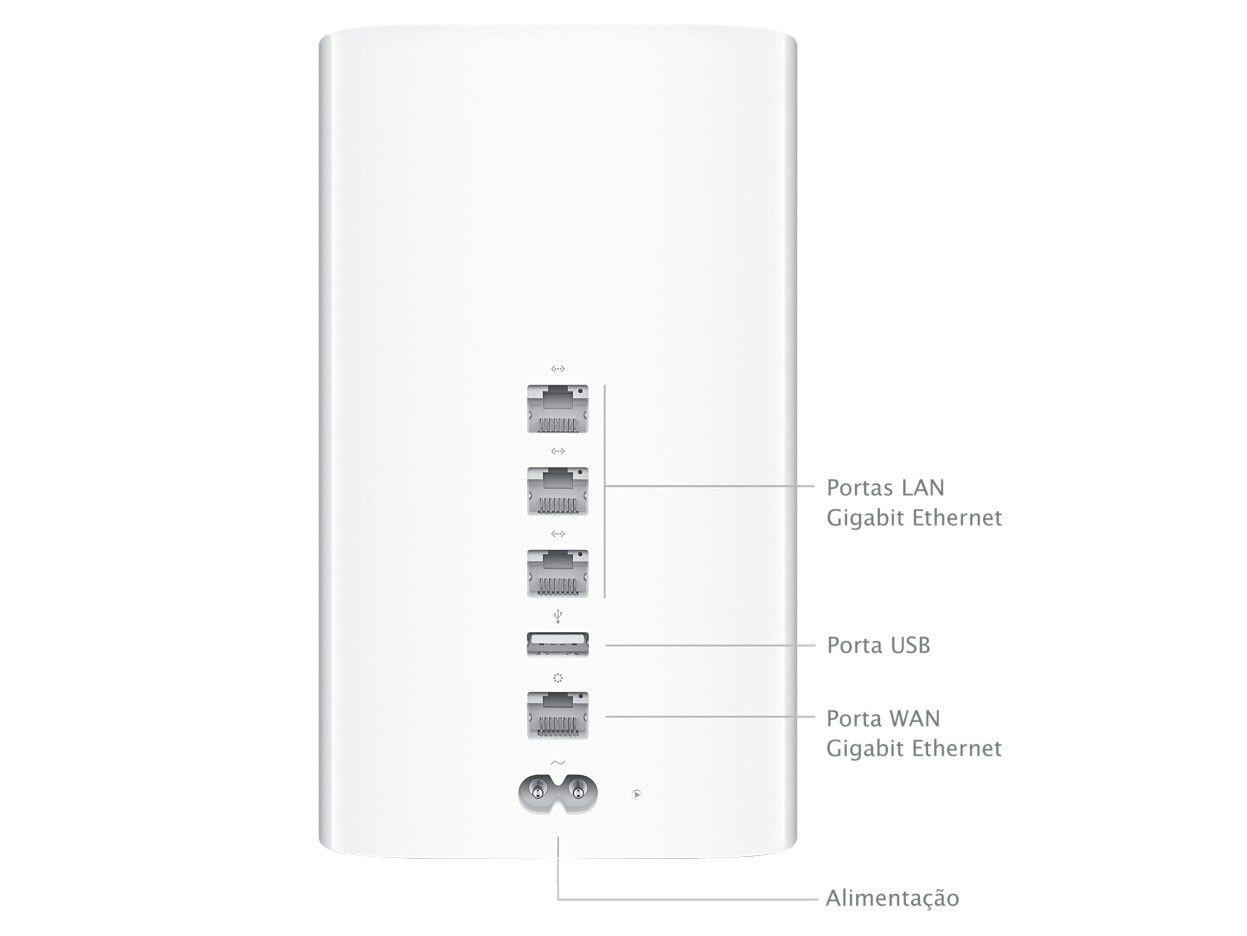 Roteador Airport Extreme - Apple - Roteador - Magazine Luiza