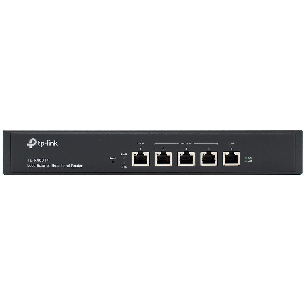Roteador Cabeado TP Link 5 Portas TL-R480T+ 4 portas WAN, LAN, Load ...