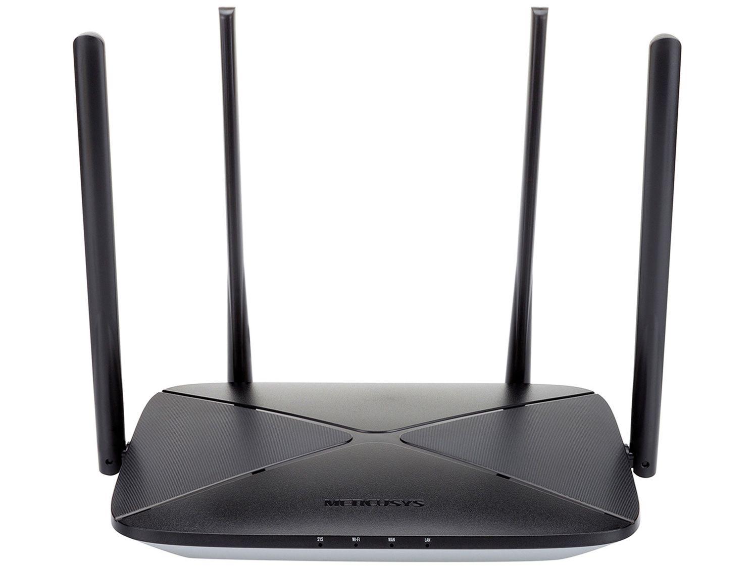 Roteador Mercusys AC1200 1200 Mbps - 4 Antenas 4 Portas - Roteador ...