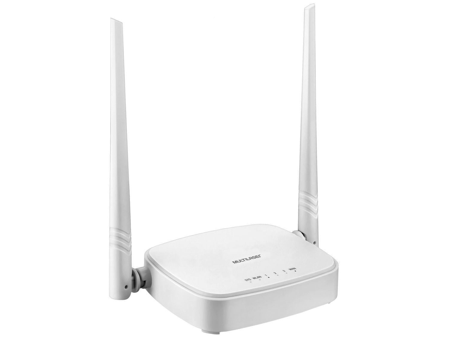 Roteador Multilaser RE160V 300Mbps - 2 Antenas 4 Portas - Roteador ...