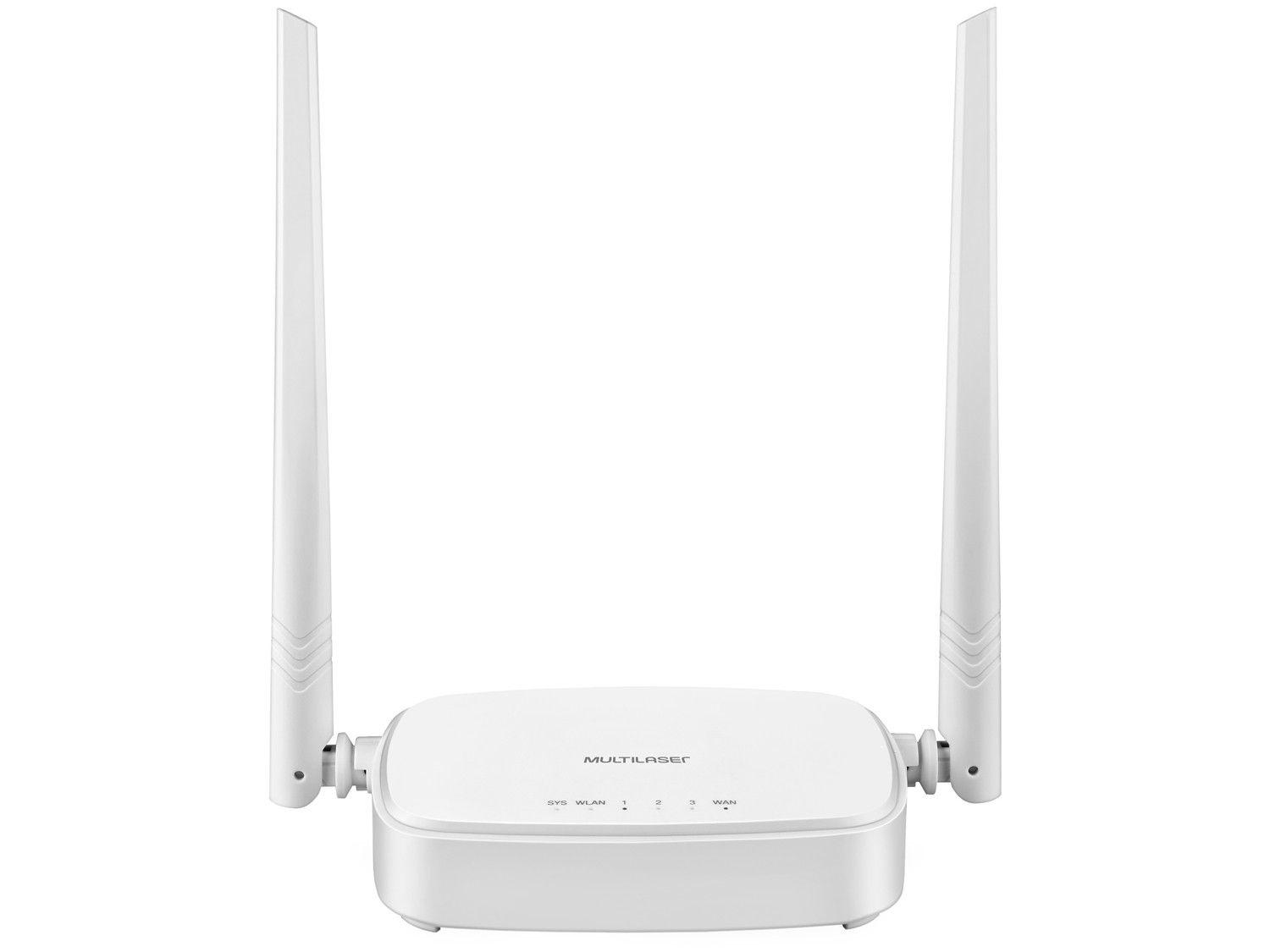 Roteador Multilaser RE160V 300Mbps - 2 Antenas 4 Portas - Roteador ...