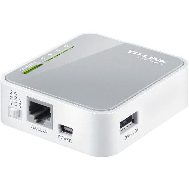 Roteador Portatil TP-Link TL-MR3020 3G/4G 3.75G Wireless N - Roteador ...