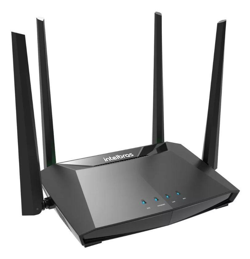 Roteador Wi-fi Alta Potência 4 Antenas 5dbi Dual Band 5g 2g - intelbras ...