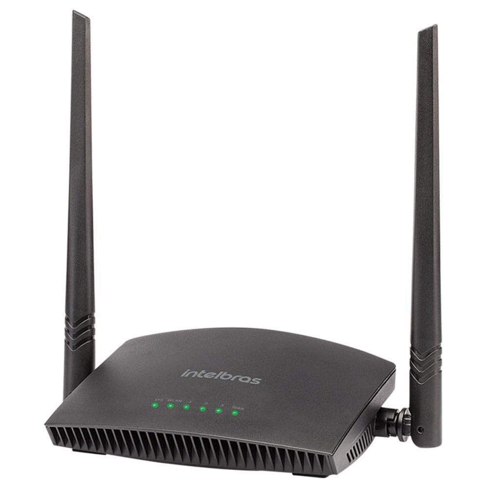 Roteador Wireless Intelbras RF 301K, 300Mbps, 2 antenas fixas de 5dBi ...