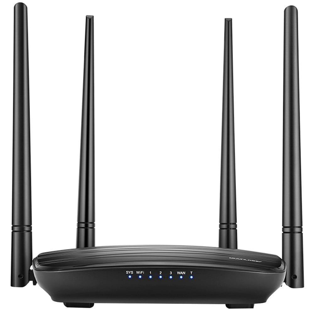 Roteador Wireless Multilaser RE018 AC1200, 1200Mbps, Dual Band, 4Portas ...