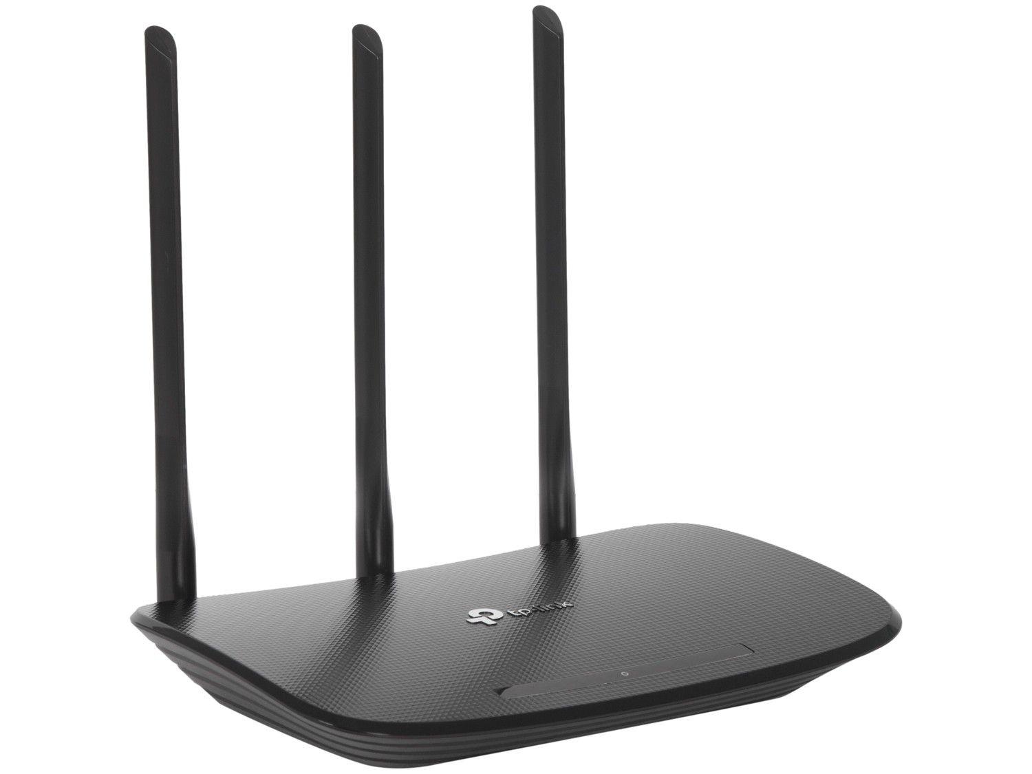 Roteador Wireless Tp-link TL-WR940N 450mbps - 3 Antenas 5 Portas ...