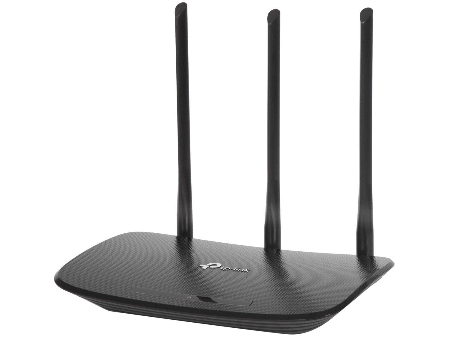 Roteador Wireless Tp-link TL-WR940N 450mbps - 3 Antenas 5 Portas ...