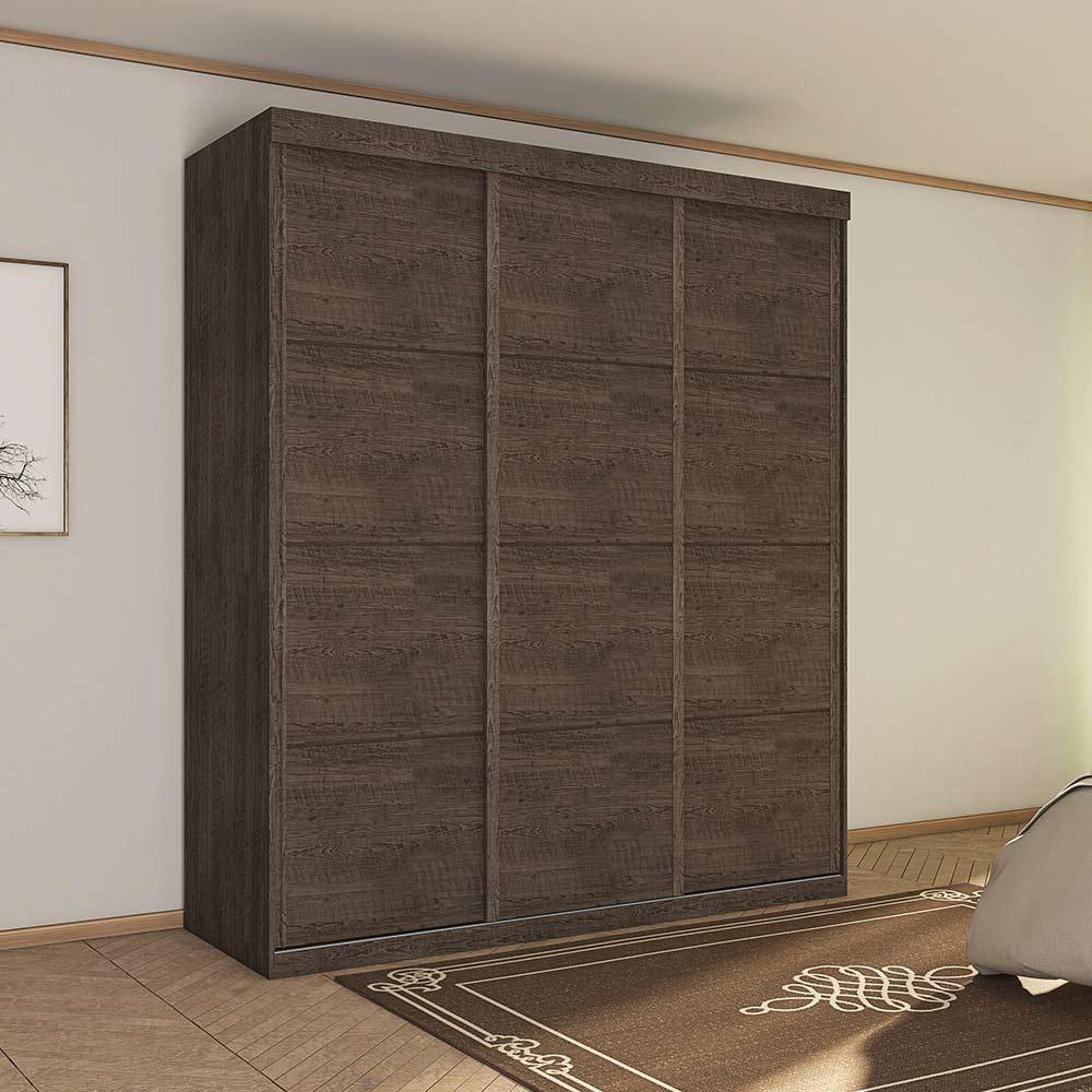 Roupeiro Solteiro Portas De Correr Atenas Chocolate Framar - Guarda ...