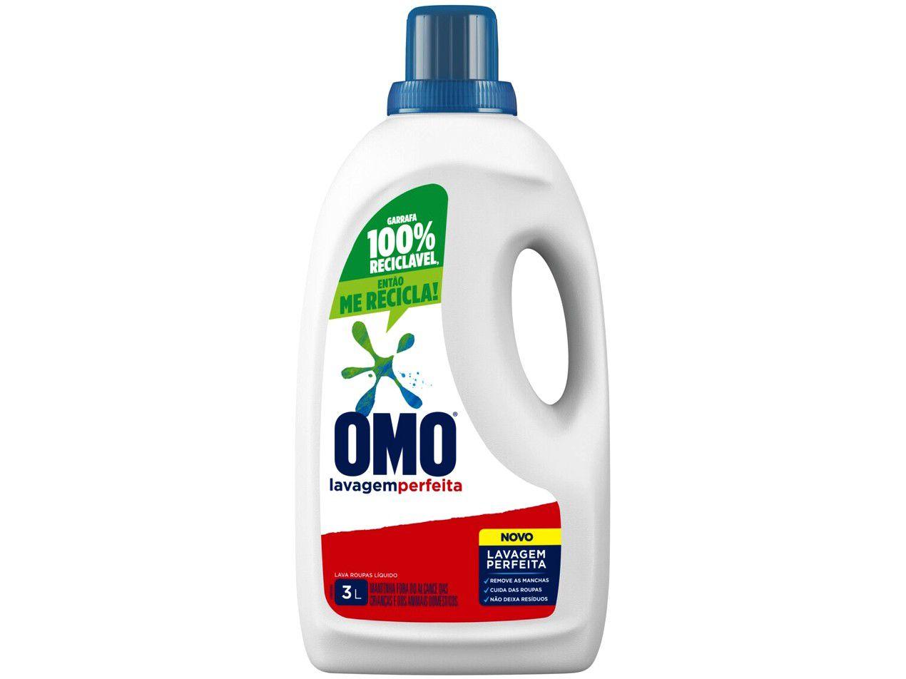 Sabão Líquido Omo Lavagem Perfeita - 3L - Sabão Líquido - Magazine Luiza