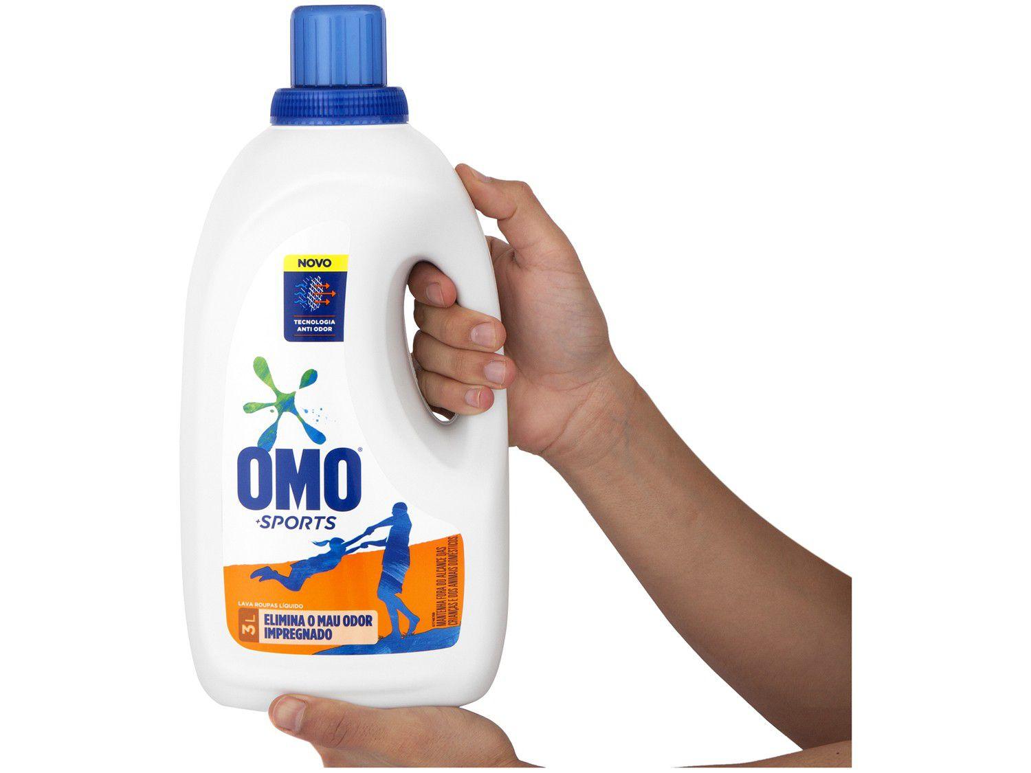 Sabão Líquido Omo Sports - 3L - Sabão Líquido - Magazine Luiza