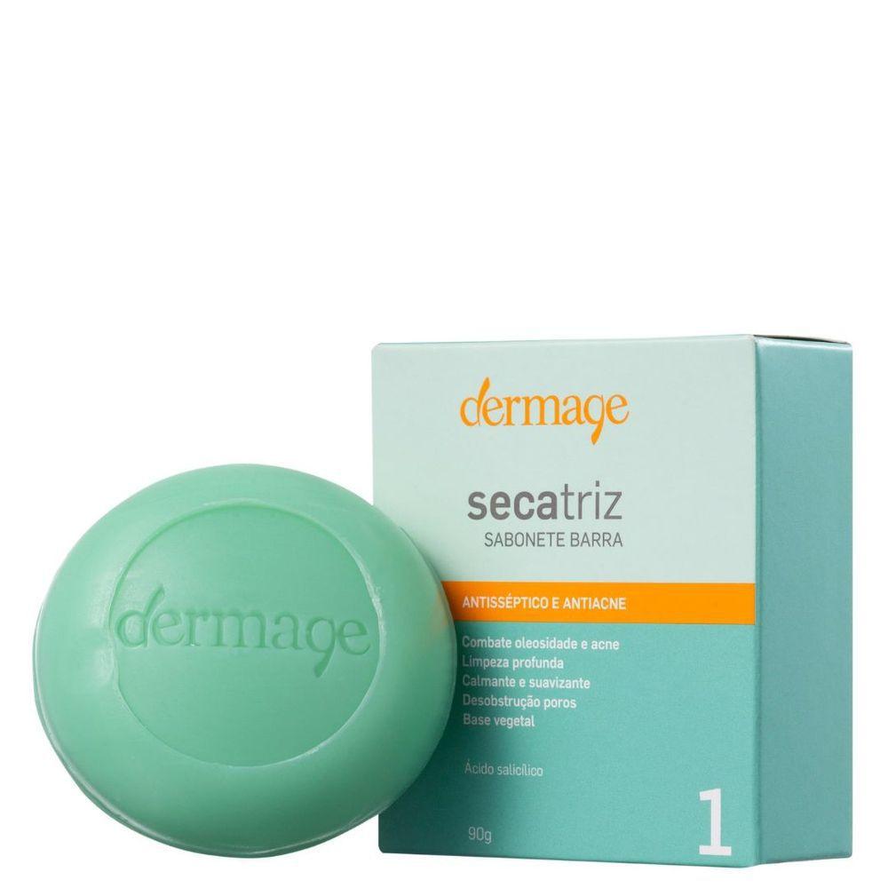 Sabonete Facial em Barra Antisséptico Antiacne Dermage Secatriz 90g ...
