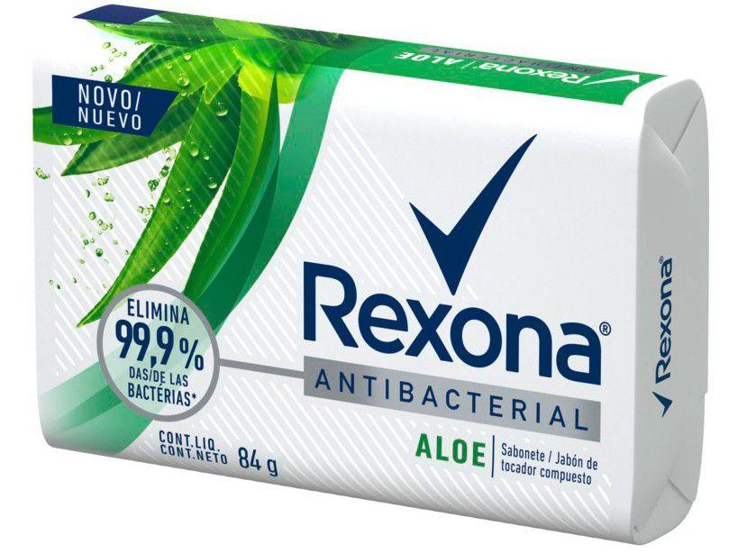Sabonete Rexona Antibacterial 67566034 - 84gr - Sabonete - Magazine Luiza