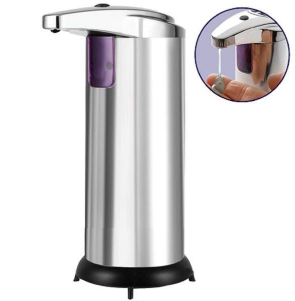 Saboneteira Líquida Automática Inox Sensor Infra Elétrica - Unica ...