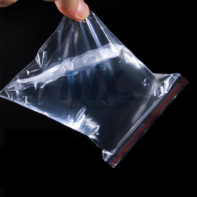 Saco Zip Lock Hermético N1 - 5x7 - C/ 100 Unid. - Mix Embalagens - Saco ...