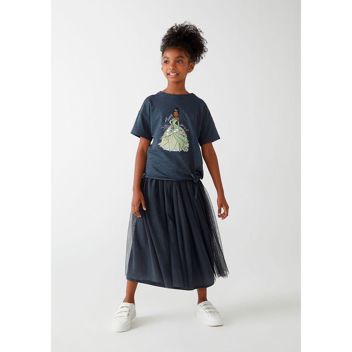 Saia Midi Tule Infantil Menina - hering - Saia Infantil - Magazine Luiza