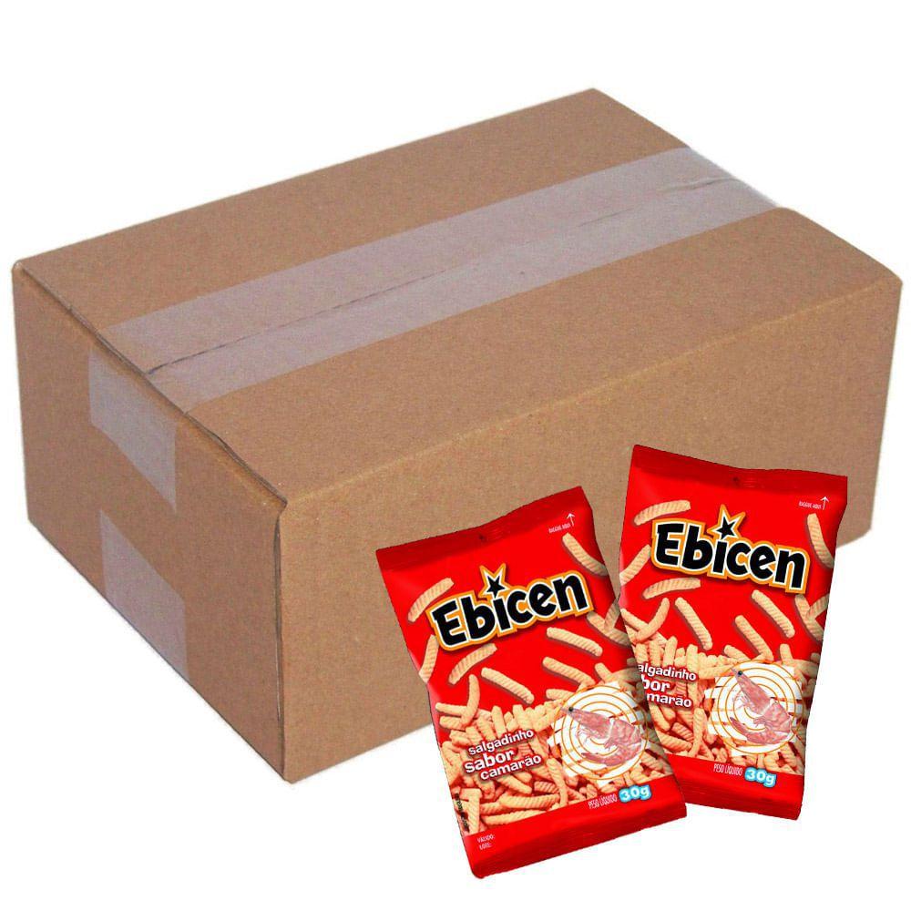 Salgadinho Assado Ebicen Camarão 30g c/40 - Glico - Salgadinhos e ...