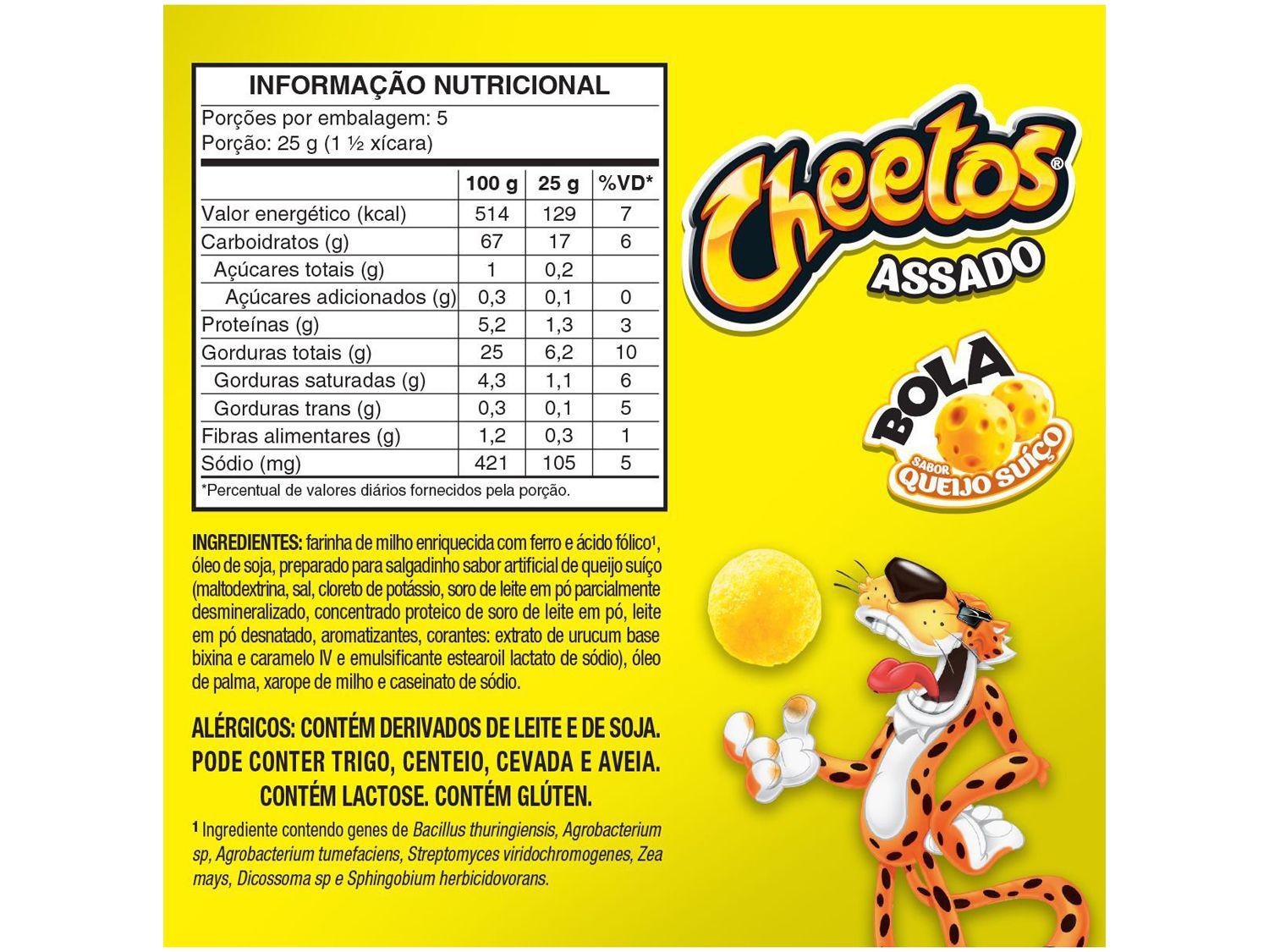 Ingredientes De Cheetos Quentes