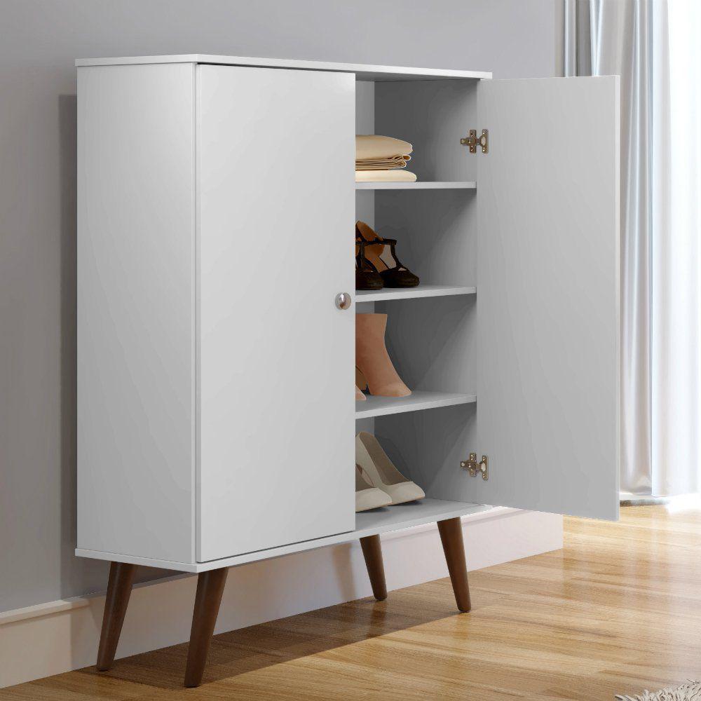 Sapateira Multiuso 2 Portas e Pés Prisma Tigus Baby - Sapateira ...