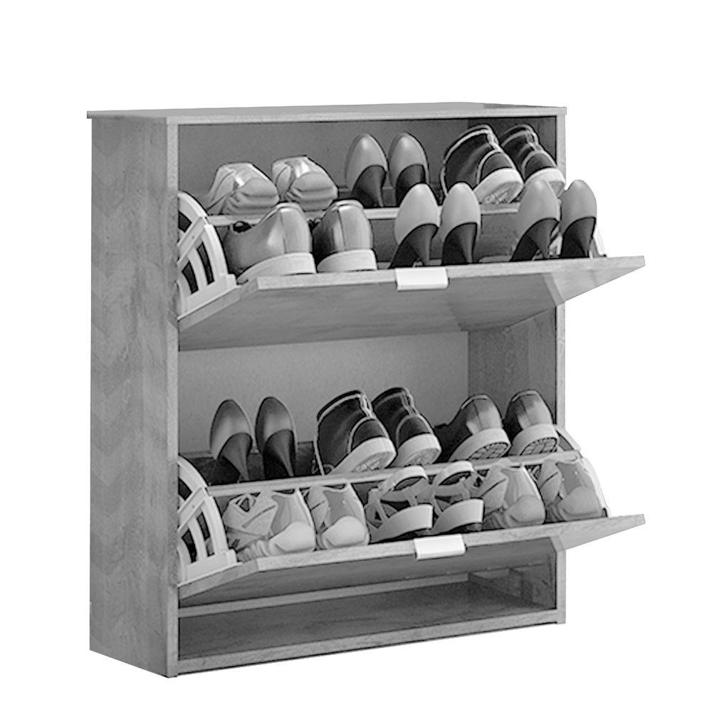 Sapateira Safira 2 Portas Branco - Ws - Sapateira - Magazine Luiza