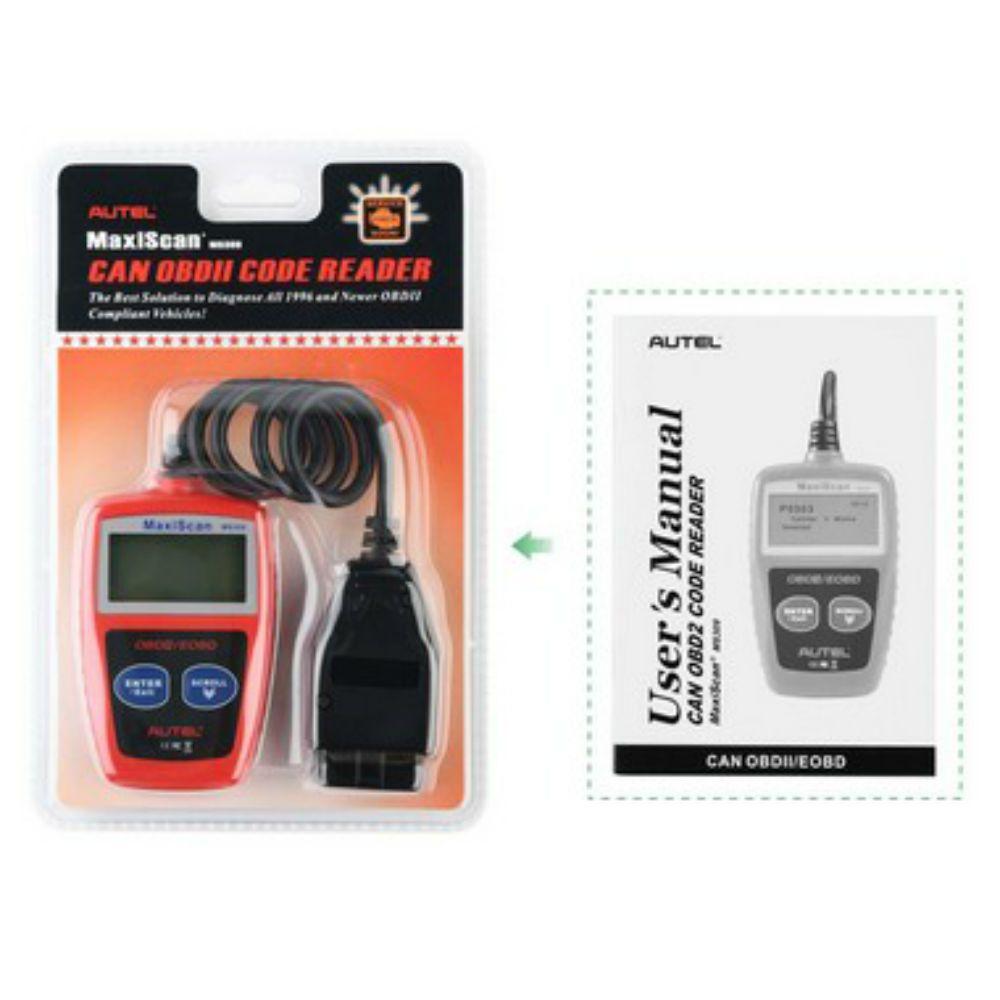 Scanner Automotivo Leitor De Códigos Ms309 MaxiScan OBD II Autel ...