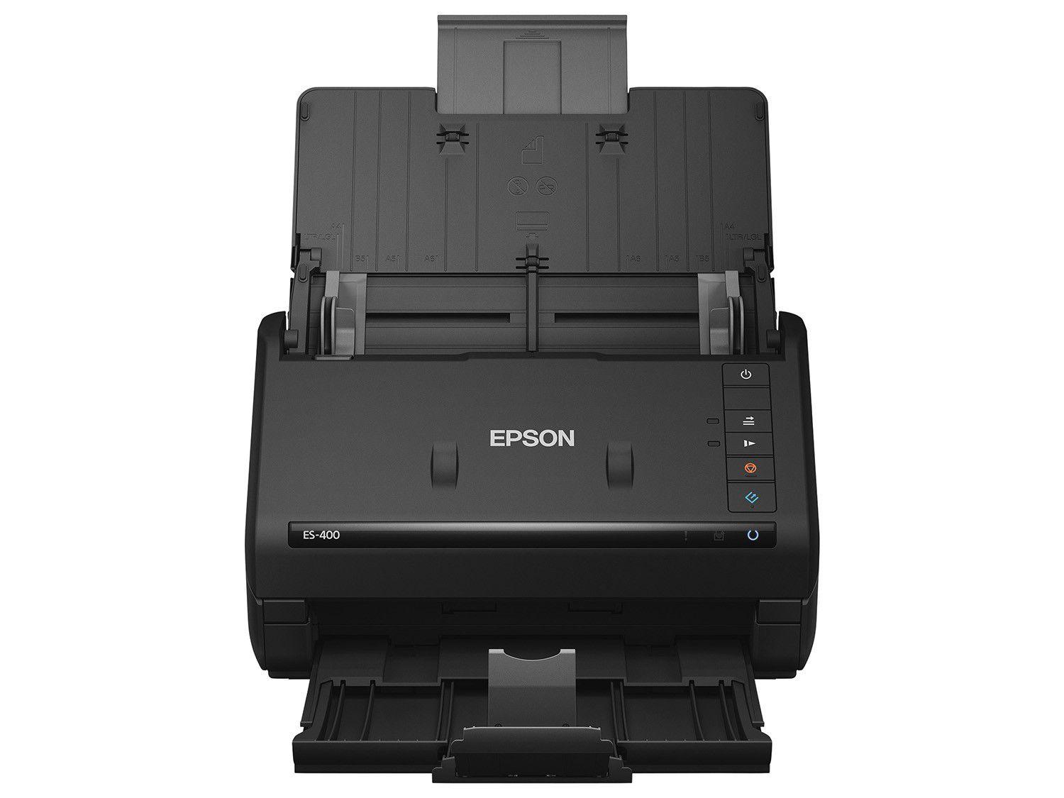 Scanner de Mesa Epson WorkForce ES400 - 1200dpi - Scanner - Magazine Luiza