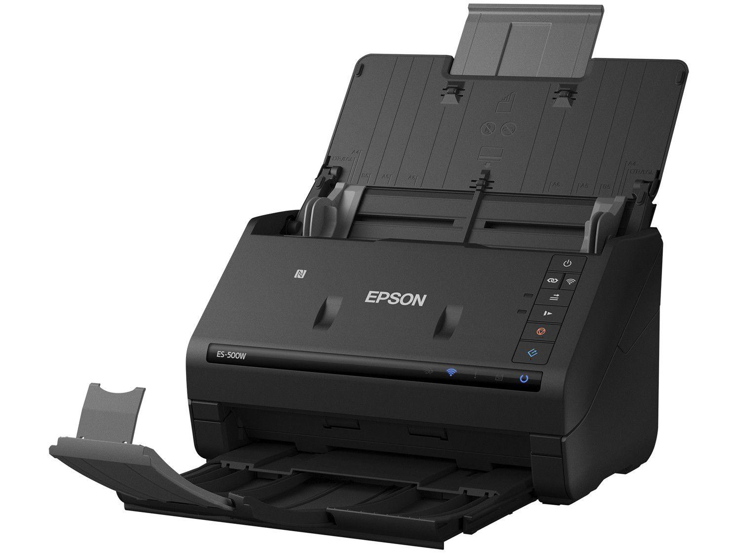 Scanner de Mesa Epson WorkForce ES500W - Colorido Wireless 600dpi ...