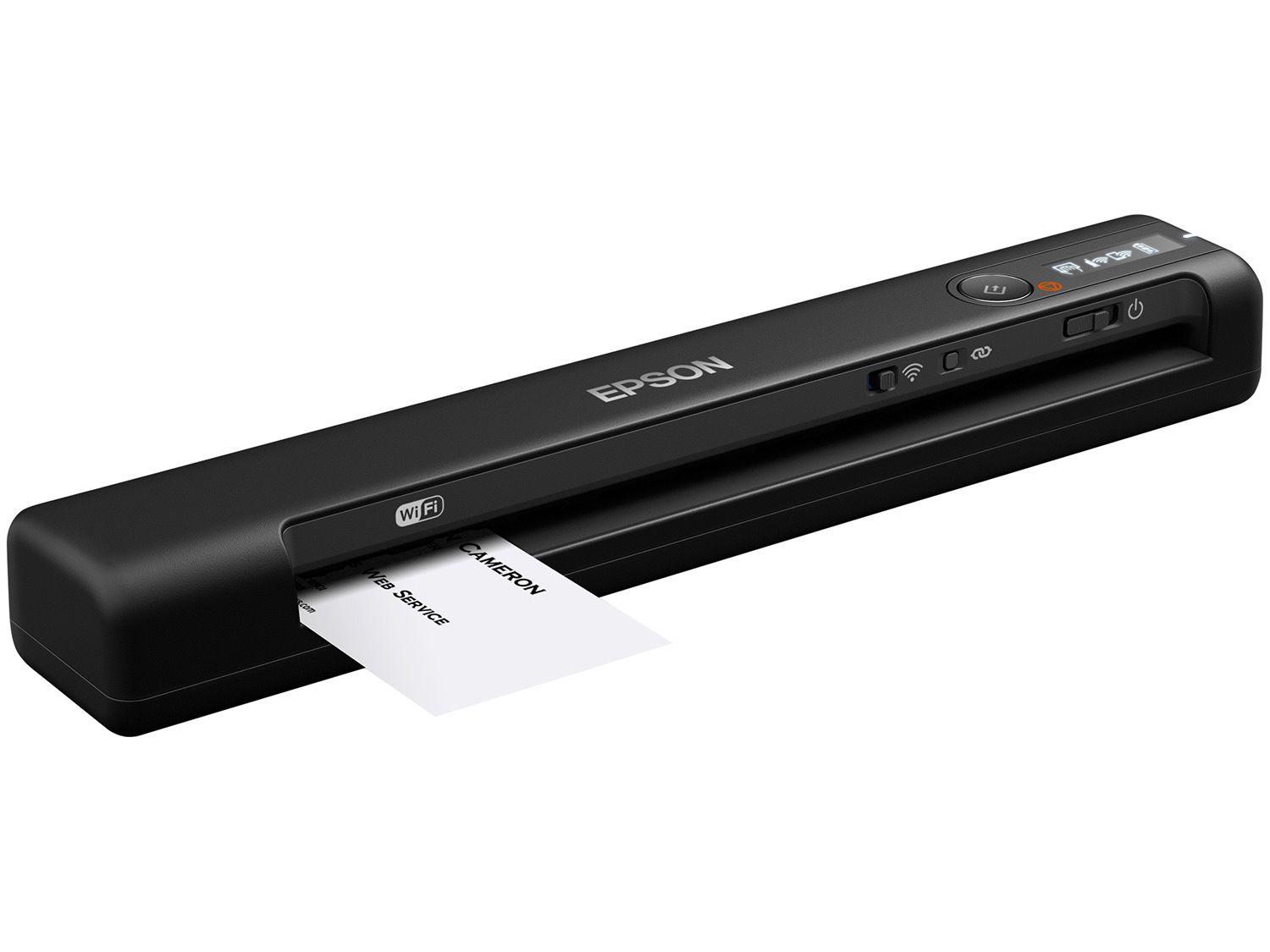 Scanner Portátil Epson WorkForce ES-60W - Wireless 1200dpi - Scanner ...