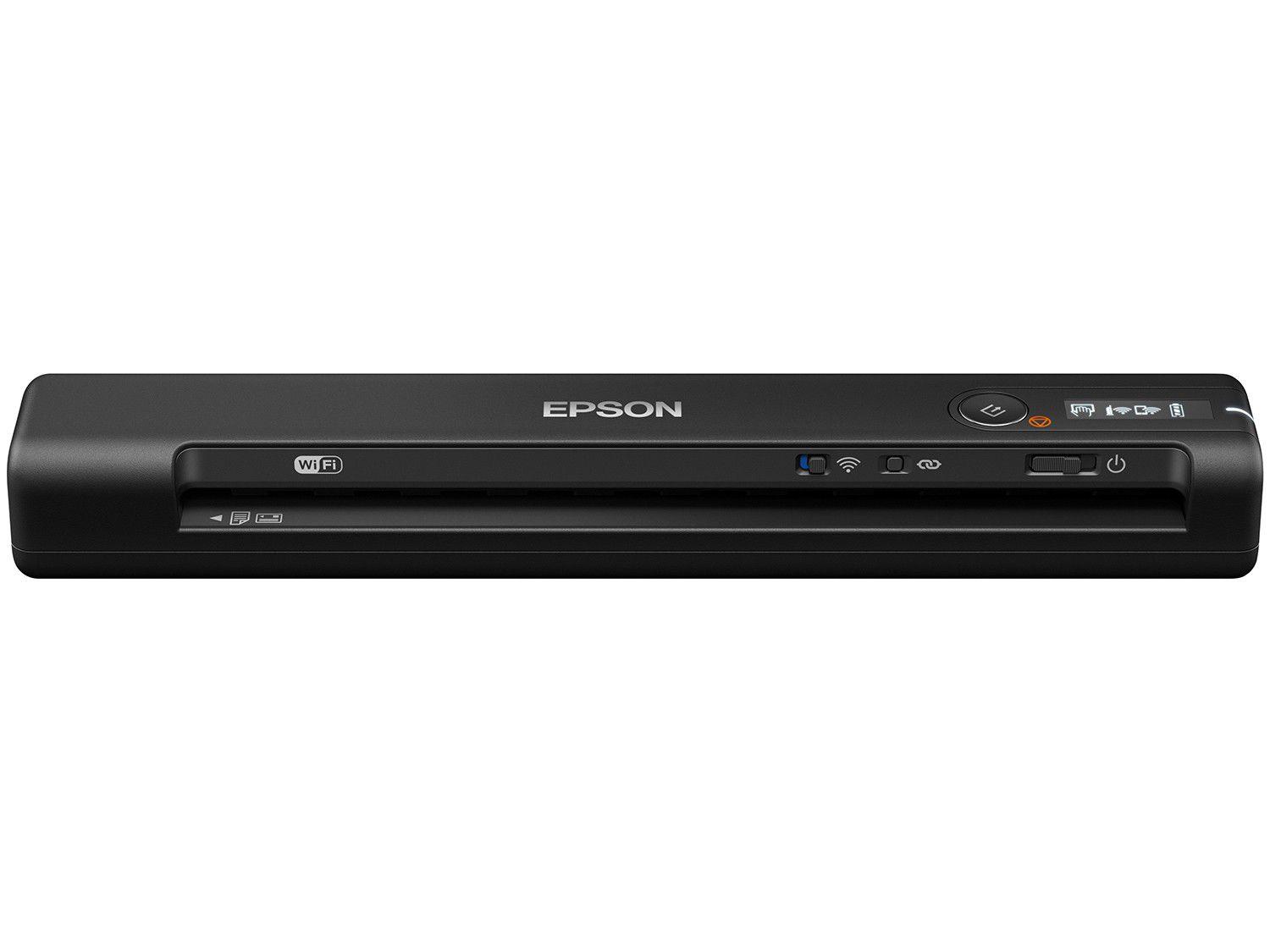 Scanner Portátil Epson WorkForce ES-60W - Wireless 1200dpi - Scanner ...