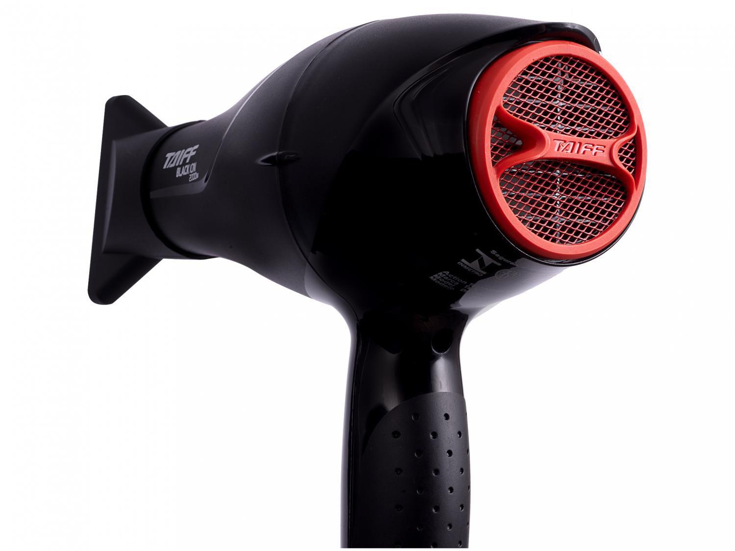 Secador de Cabelo Taiff Black Íon 2000W - 2 Velocidades - Secador de ...