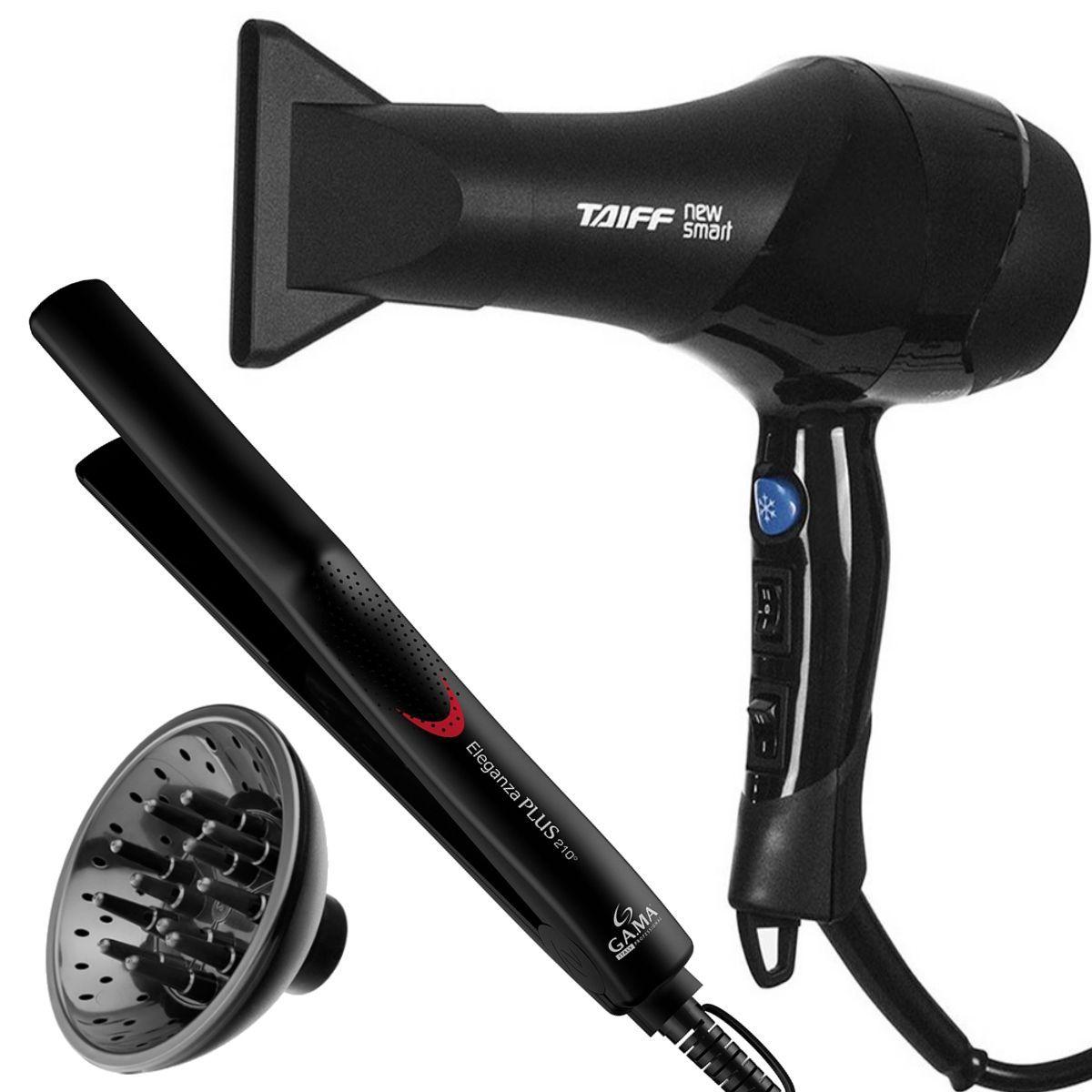 Secador De Cabelo Taiff Profissional 1700w Ion Ar Quente Frio Smart ...