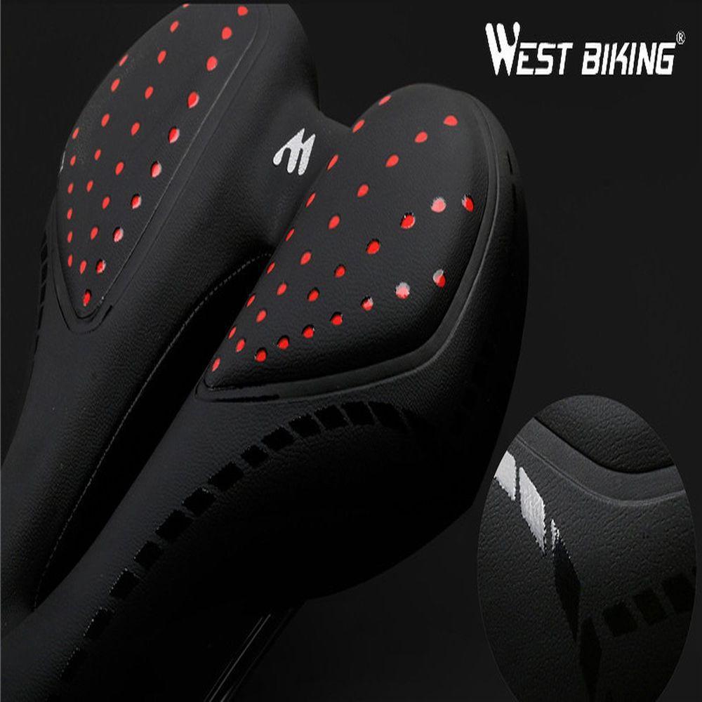 Selim Bike Ciclismo Impermeável Ergonomico Macio Gel Mtb - West Biking ...