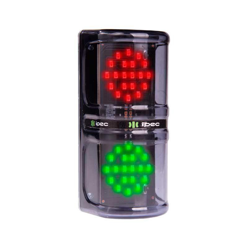 Semáforo em Leds Sinalizador 12v - IPEC - Sinalizador Luminoso ...