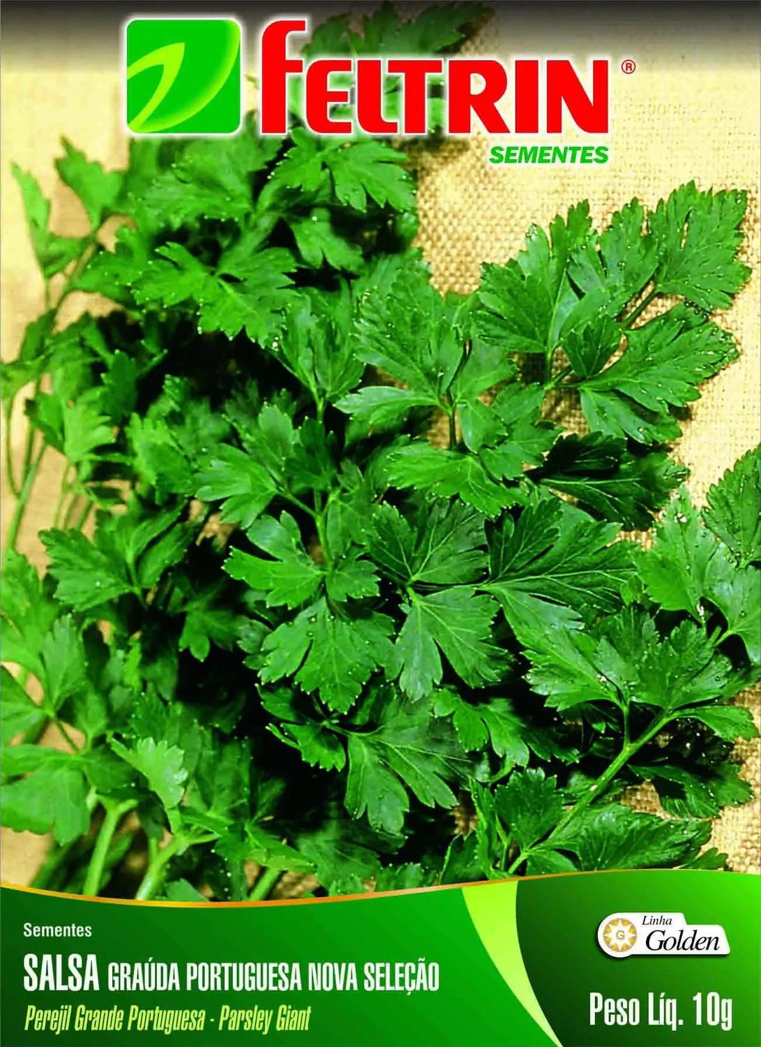 Semente Salsa Graúda Portuguesa 25 X 1,2g - Feltrin - Sementes ...