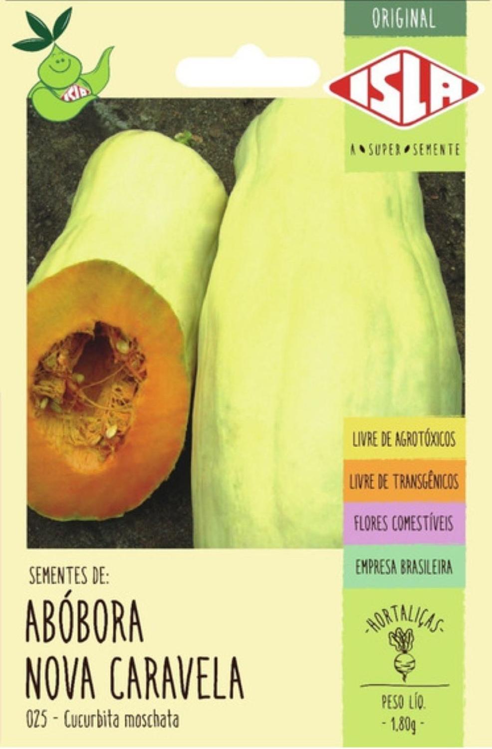 Sementes (28) Abobora Nova Caravela Ref. 025 Isla - Sementes - Magazine ...