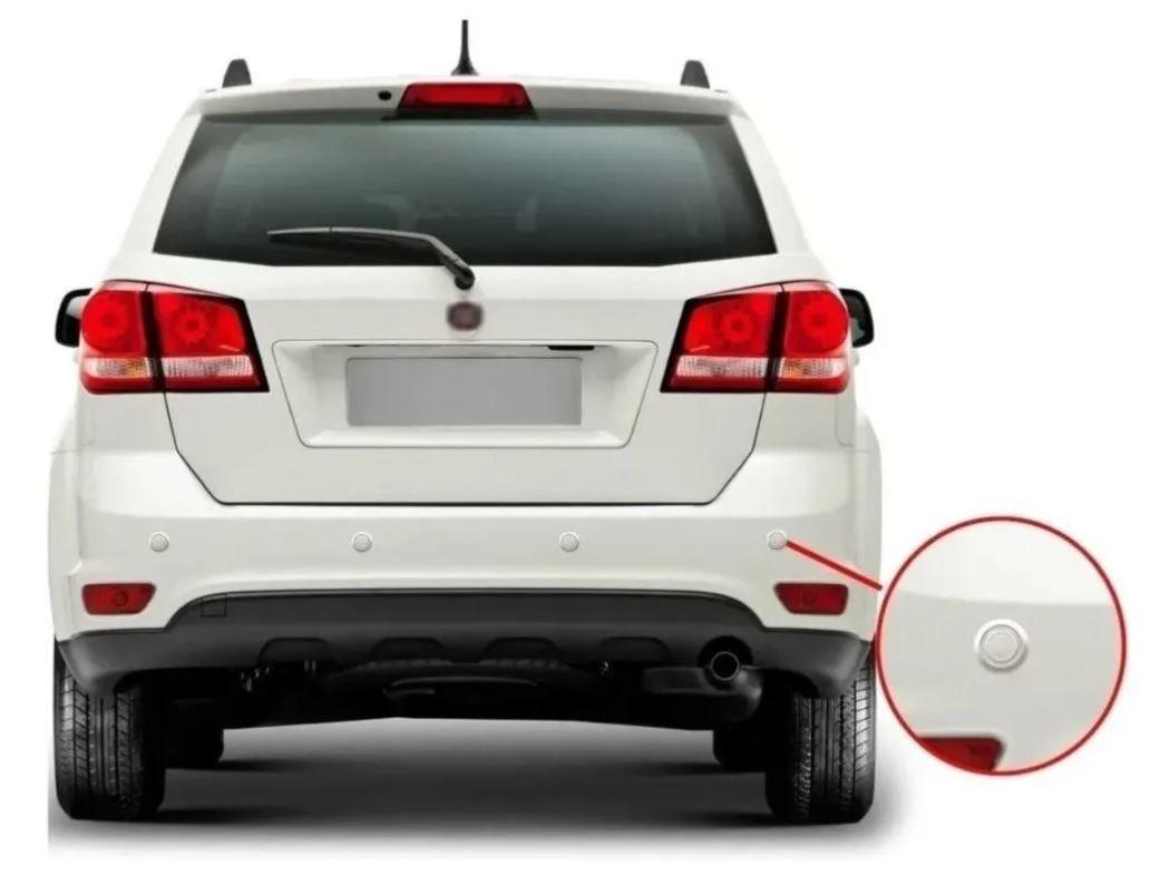 Sensor Estacionamento Ré 4 Sensores Display Fiat Strada Cab Simples ...